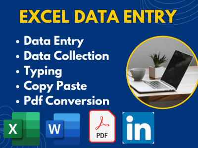 Excel data entry service with 100% accuracy | Upwork
