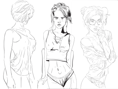 Clean line art from your photo | Upwork