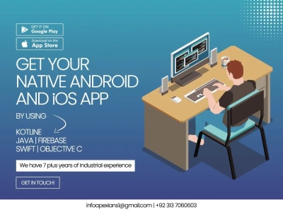 Native android & ios mobile apps using Kotlin | Java | Swift | Objective C | Upwork