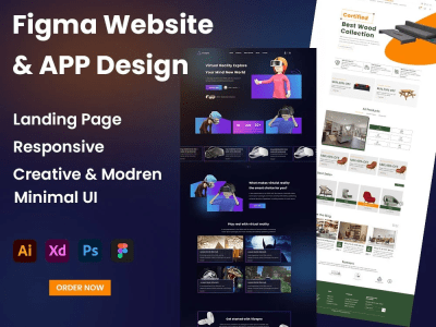 Figma website & Mobile app UI/UX Design | Upwork