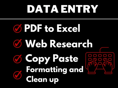 Professional & Quick Data Entry Services with 100% Accuracy | Upwork