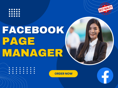Facebook page manager and content creator | Facebook page management ...