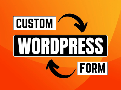 Any custom WordPress form by gravity form or jot forms | Upwork