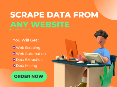Web Scraping, Data Extraction, Data Scraping and Web Automation service ...