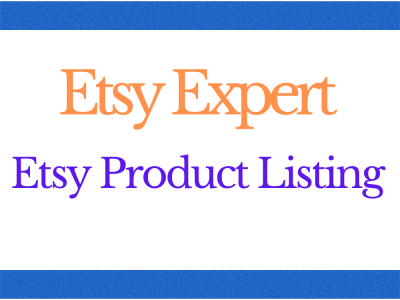 Professional Etsy Product Listing and Etsy SEO from Etsy Expert | Upwork