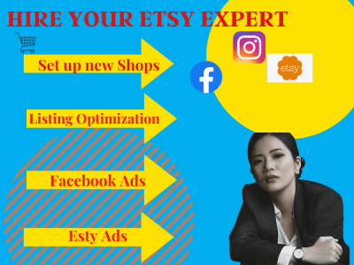 An Etsy expert to get esty shop,esty listing,,esty digital product ...