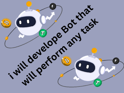 Get a fantastic bot to perform any task for you | Upwork