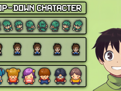 I will create a top-down sprite sheet for your game | Upwork