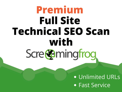 Full SEO audit report unlimited urls with screaming frog | Upwork