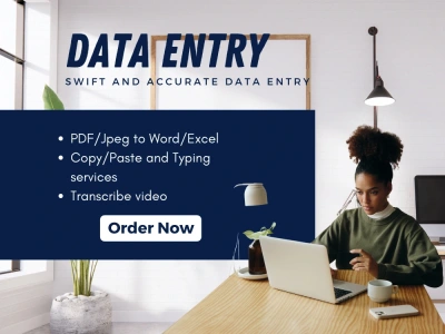 Fast and accurate data entry, typing and PDF conversion to MsWord & MsExcel | Upwork