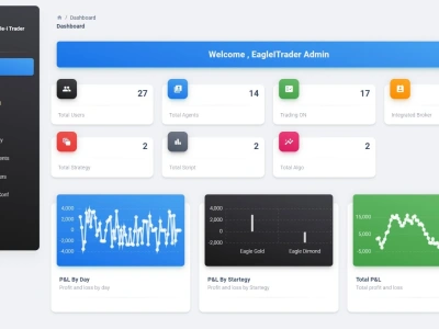 Custom Algo trading platform for all your users with agent and admin ...