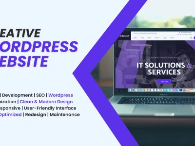 Creative WordPress Website | Website Redesign | WordPress Customization | Upwork