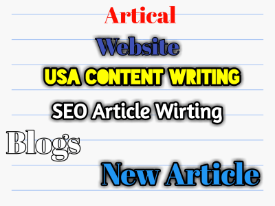 A Unique & IMPRESSIVE Quality Usa Article/Blog/Content SEO article | Upwork