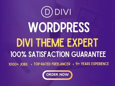 Divi Theme - Divi WordPress - Divi Developer - Divi Designer Expert | Upwork