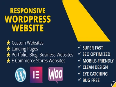 A Responsive, SEO-friendly, and Fast-Loading WordPress website | Upwork