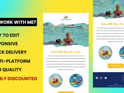 A creative email template that is responsive and works on all platforms ...