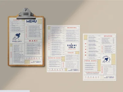 Attractive restaurant menu design | Upwork