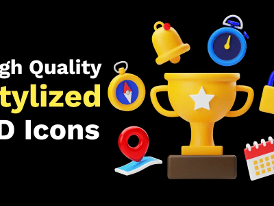 3D stylized icon with animation | Upwork