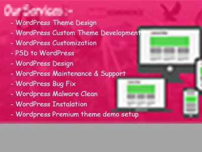 Wordpress design development customization bug or malware fix | Upwork