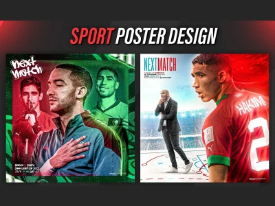 A creative and professional football poster design | Upwork