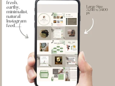 30 editable canva templates a month | Upwork
