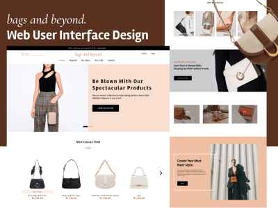E-Commerce Visual Designs for Website | Upwork