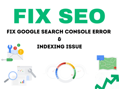 Google Search Console errors fix, index and SEO error solving, GSC Setup | Upwork