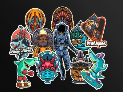 A nice and professional patch or sticker | Upwork