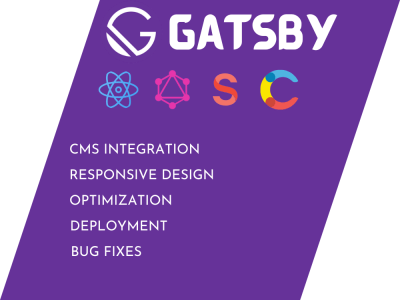 React, Gatsby website with GraphQL and any CMS | Upwork