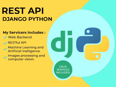 A python Django web application | Rest API Django python | Upwork