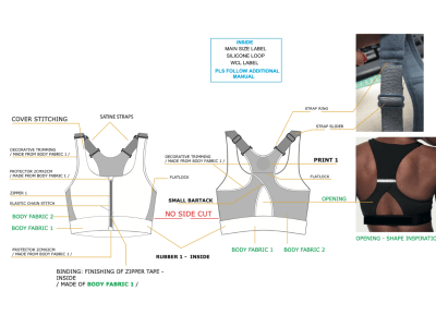 A factory ready tech pack for your clothing line | Upwork