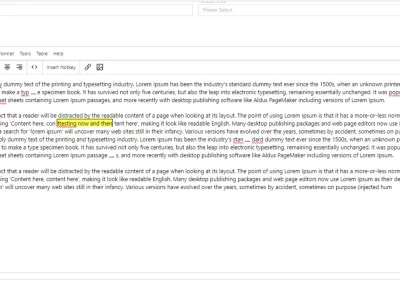Customized TinyMCE(Text Editor) plugins | Upwork