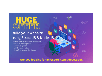 React js and node js web developer | Upwork