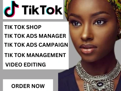 A tik tok shop, managing and growing of tik tok ads and editing videos ...