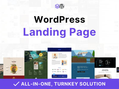 A WordPress Landing Page / Fully responsive / Fast loading times | Upwork