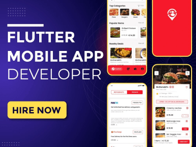 Flutter Developer Mobile App(Android/IOS) | Flutter Dart - Flutter App | Upwork