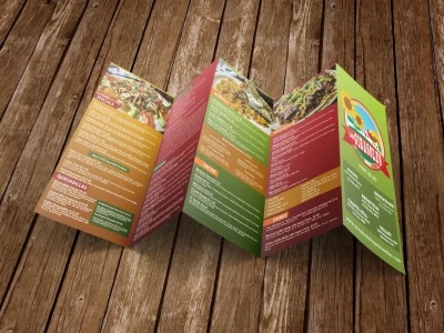 Unique restaurant menu design | Upwork