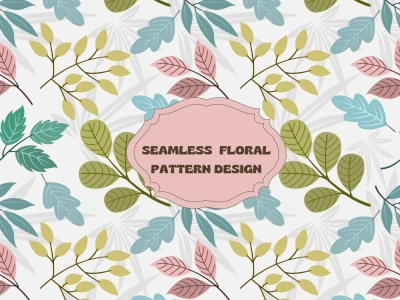 Professional vector, repeating, seamless, floral pattern design | Upwork