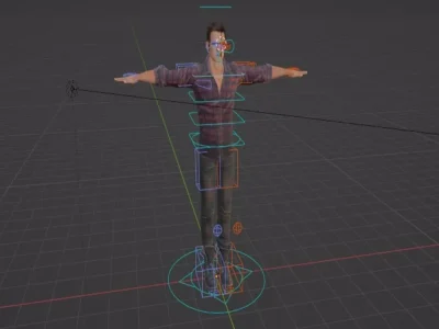 3d character rigging in blender and maya | Upwork