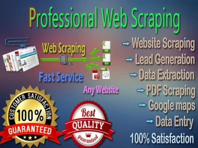 A bot to Scrap data and automate web tasks | Upwork