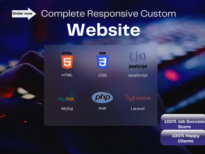 Complete Responsive Custom Website | | Upwork