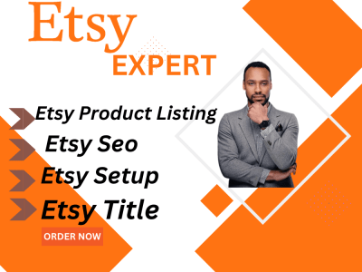 Professional Etsy Product Listing and Etsy SEO from Etsy Expert | Upwork
