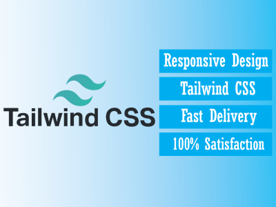 An amazing frontend designed in tailwind css | Upwork