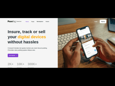 A fantastic website both frontend and backend | Upwork