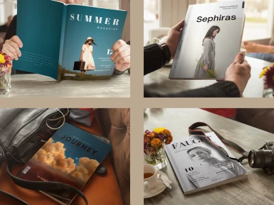 A professional & creative Catalog, Magazine layout & eBooks cover ...