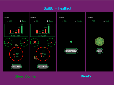 A Health Monitor App Developed by Apple Healthkit and SwiftUI | Upwork