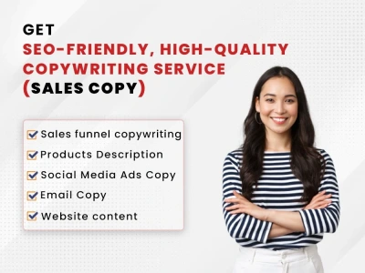 SEO-Friendly, High-Quality Copywriting Service (Sales Copy) | Upwork