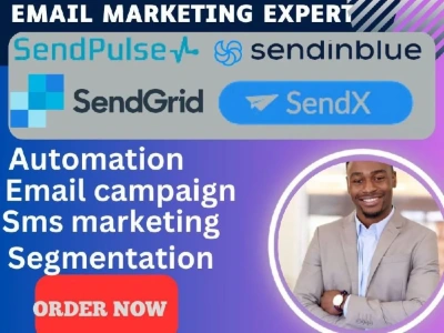 A fancinating SendGrid Send x Sendinblue Email Template and Automation | Upwork