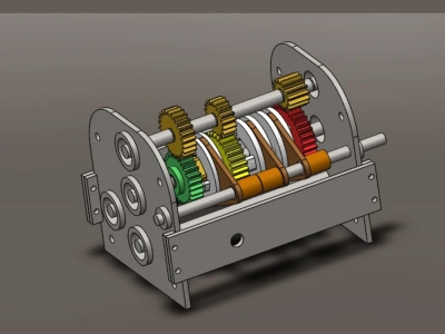 3d design of RC Gear Box for 3d printing and manufacturing. | Upwork