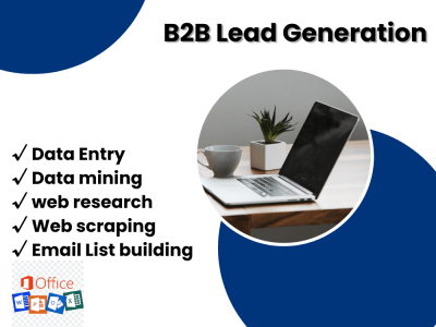 B2B Lead generation, Data entry, Web research virtual assistant. | Upwork